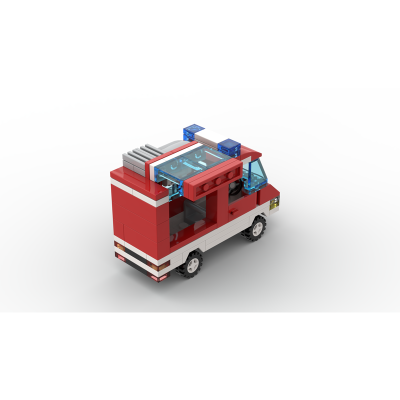 LEGO MOC-60826 Fire Chief / Command van by SimComNet | Rebrickable ...