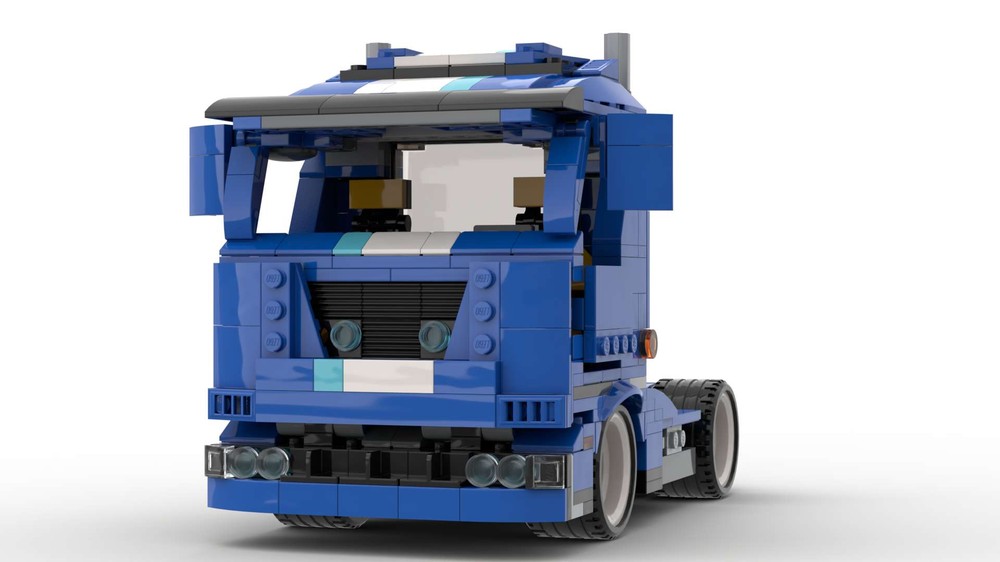LEGO MOC 31070 Europian Truck by SFH_Bricks | Rebrickable - Build with LEGO