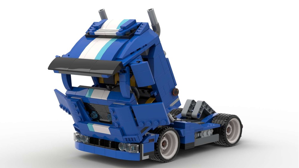 LEGO MOC 31070 Europian Truck by SFH_Bricks | Rebrickable - Build with LEGO