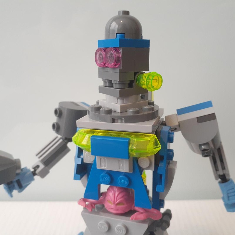 LEGO MOC-60870 Kraangdroid Mech by PRbrickbuilder | Rebrickable - Build ...