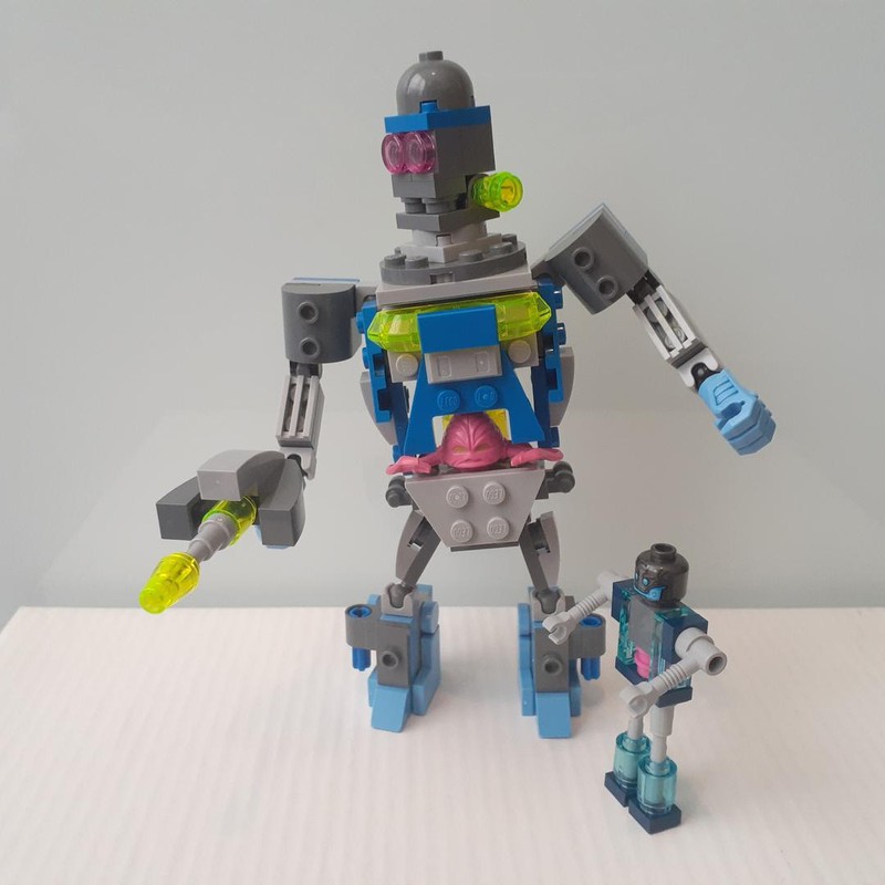 LEGO MOC Kraangdroid Mech by PRbrickbuilder | Rebrickable - Build with LEGO