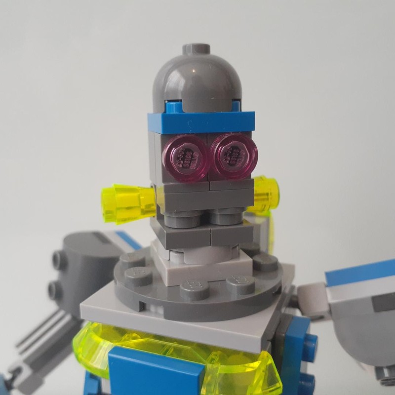 LEGO MOC-60870 Kraangdroid Mech by PRbrickbuilder | Rebrickable - Build ...