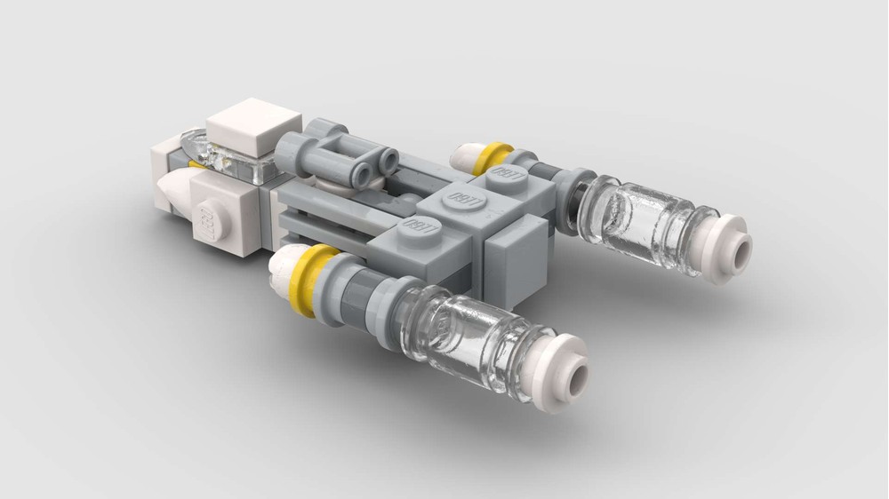 LEGO MOC Micro Build - Y-wing by ZeroFoxGiven | Rebrickable - Build ...