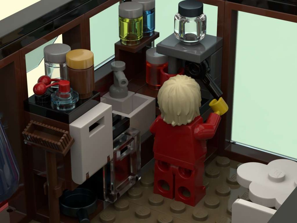 LEGO MOC Seaside Bungalow by fidi70 | Rebrickable - Build with LEGO