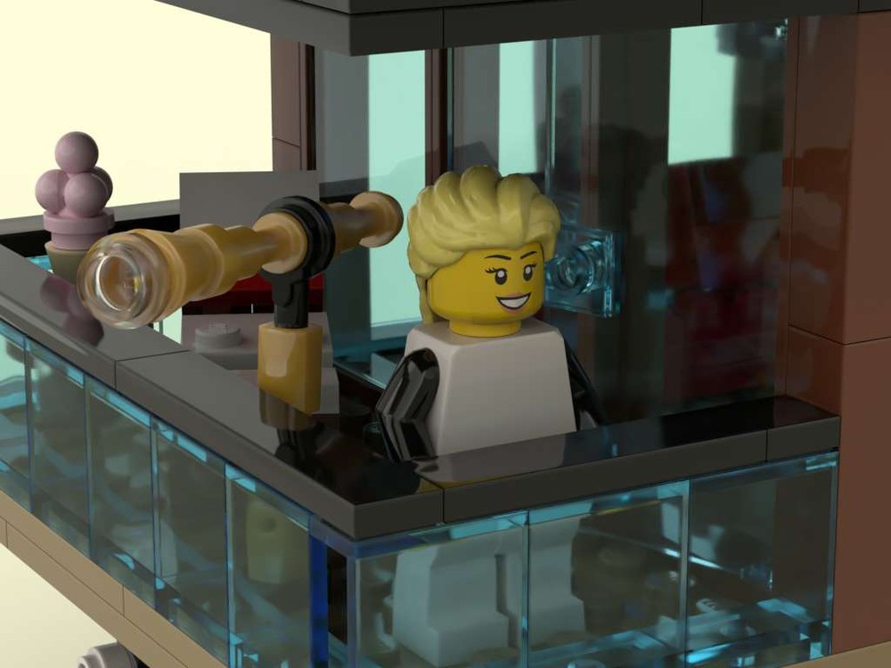 LEGO MOC Seaside Bungalow by fidi70 | Rebrickable - Build with LEGO