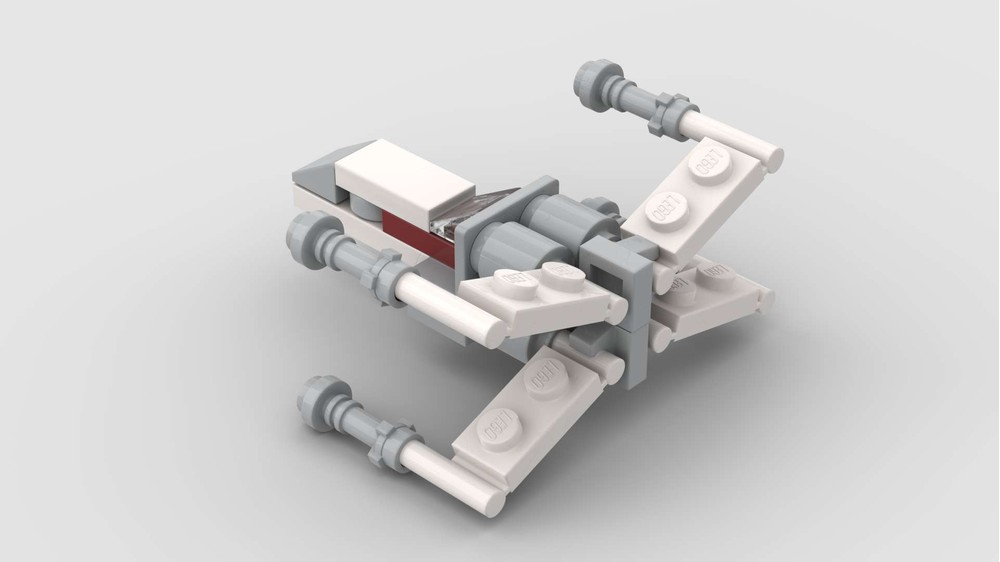 LEGO MOC Micro Build - X-wing by ZeroFoxGiven | Rebrickable - Build ...