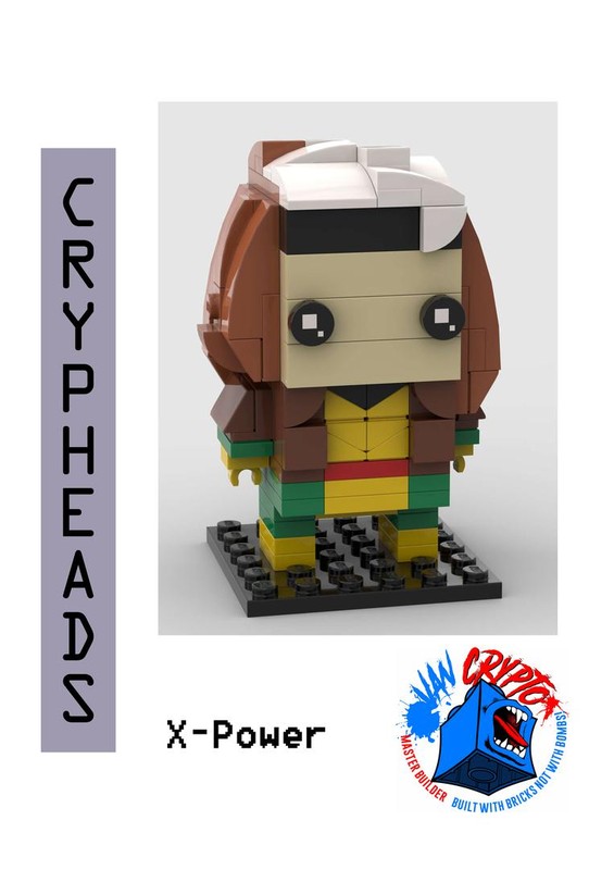 LEGO MOC X-Men Rogue by van_crypto | Rebrickable - Build with LEGO