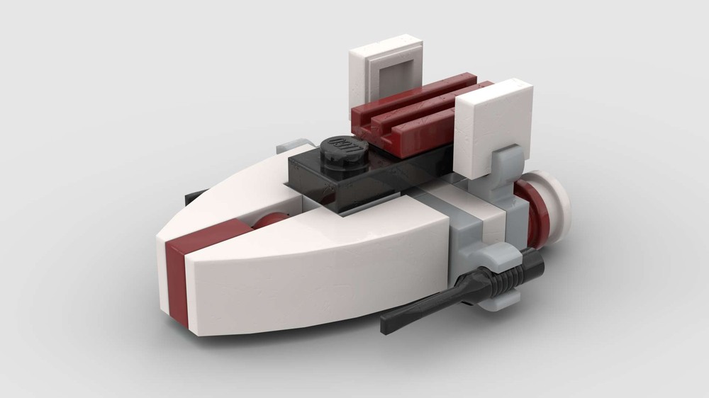 LEGO MOC Micro Build - A-Wing by ZeroFoxGiven | Rebrickable - Build ...