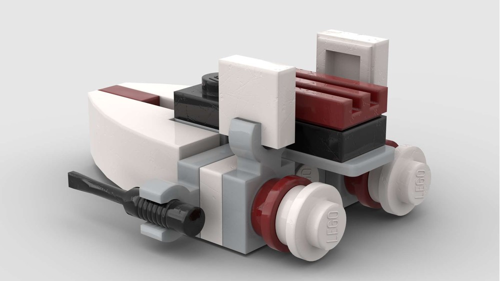 LEGO MOC Micro Build - A-Wing by ZeroFoxGiven | Rebrickable - Build ...