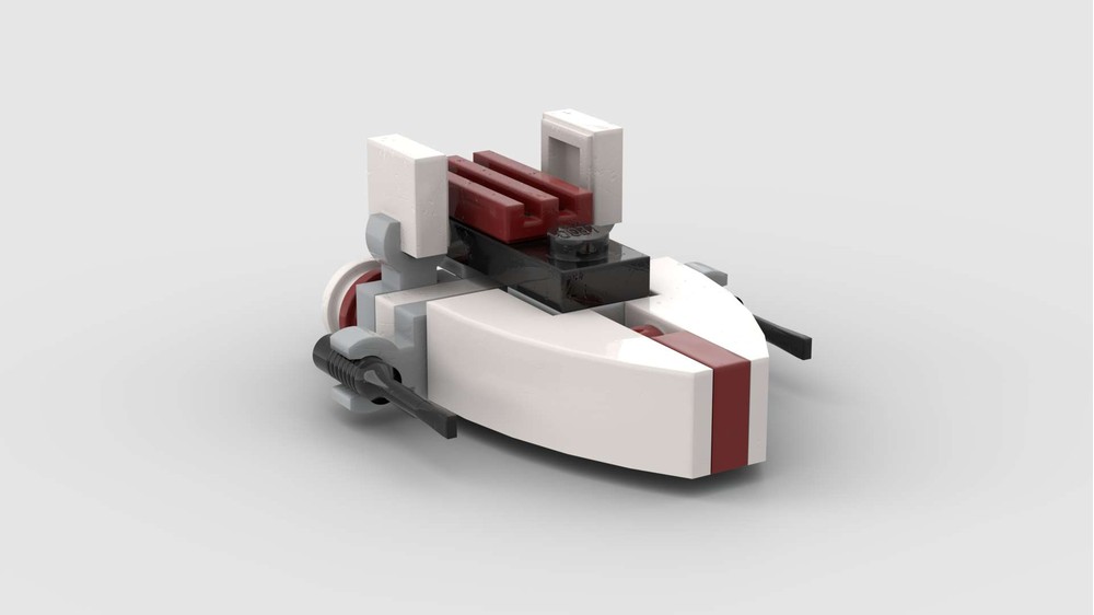 LEGO MOC Micro Build - A-Wing by ZeroFoxGiven | Rebrickable - Build ...