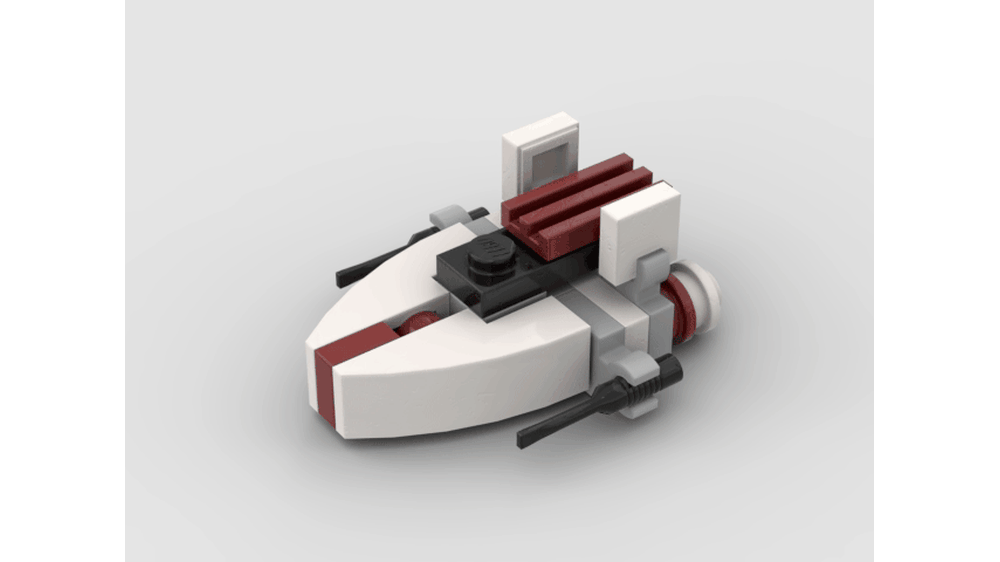 LEGO MOC Micro Build - A-Wing by ZeroFoxGiven | Rebrickable - Build ...