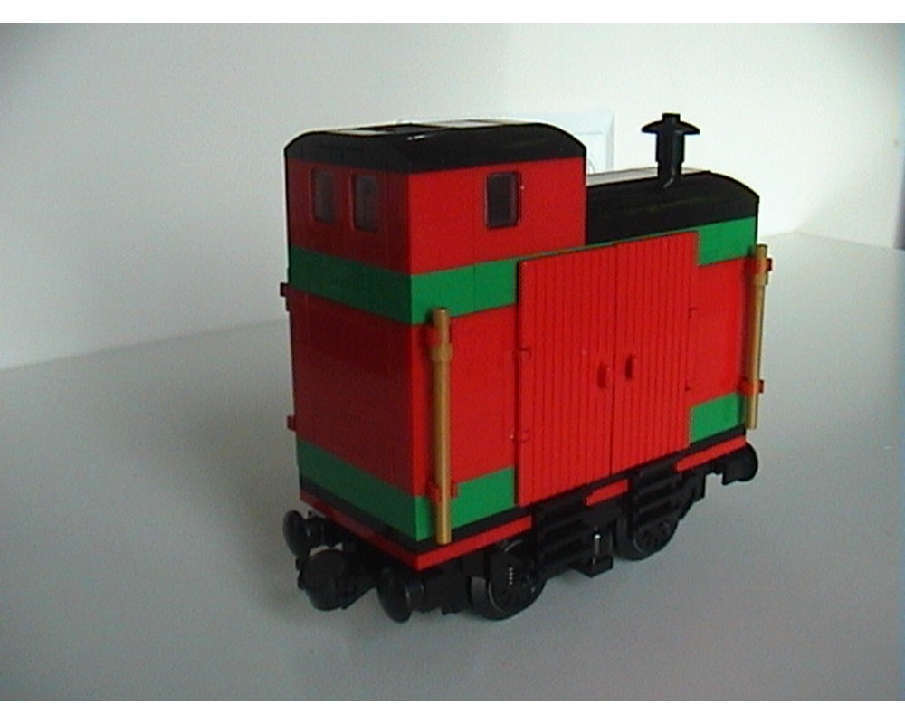 LEGO MOC Motorised RC Bagagewagon for Seasonal trains 10173 + 10254 by ...