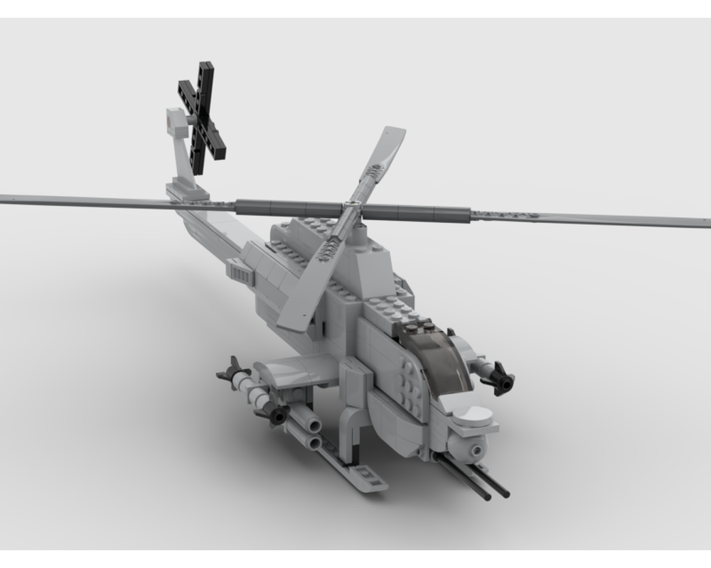 LEGO MOC AH-1Z viper by Silverbrick | Rebrickable - Build with LEGO
