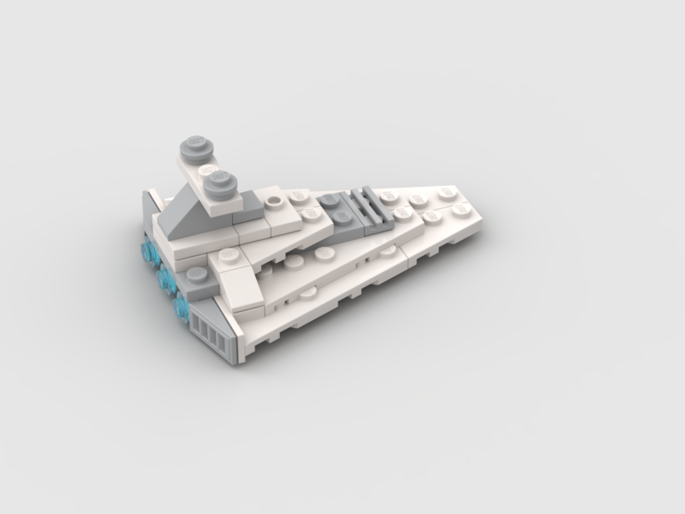 LEGO MOC Star Destroyer Microbuild by megadude | Rebrickable - Build ...