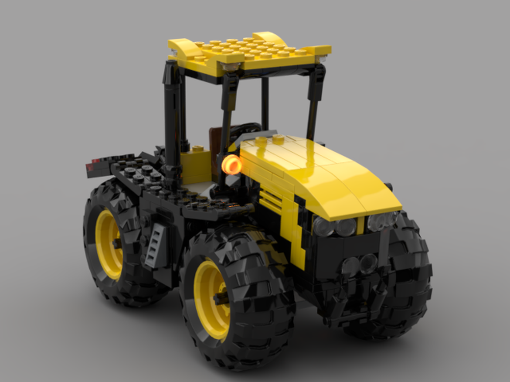 LEGO MOC JCB Fastrac by Sir_Tobster | Rebrickable - Build with LEGO
