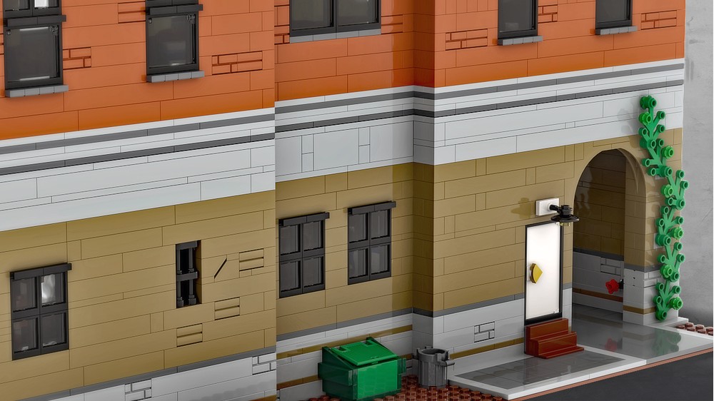 LEGO MOC Modular Police Station by MasterBuilderKTC | Rebrickable ...