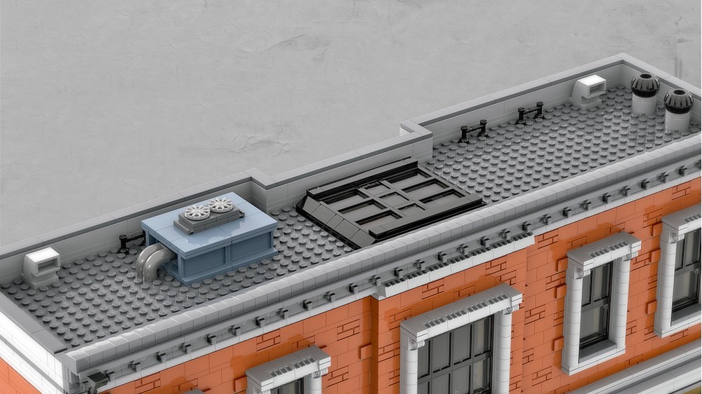 LEGO MOC Modular Police Station by MasterBuilderKTC | Rebrickable ...