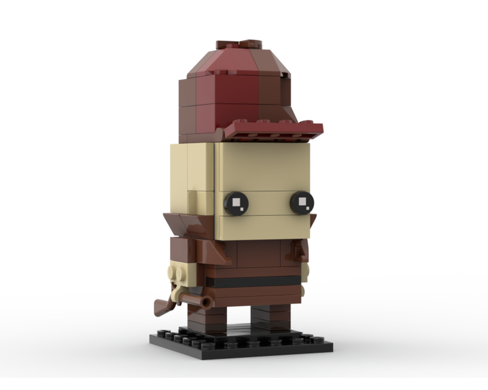 LEGO MOC Elmer Fudd Brickheadz by Trex2020 | Rebrickable - Build with LEGO