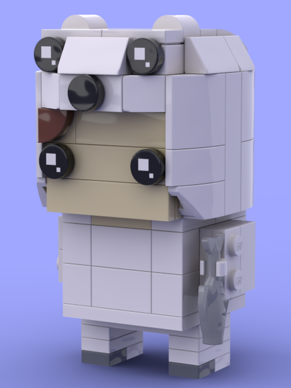 LEGO MOC Bear Suit Brickheadz by Nicole1 | Rebrickable - Build with LEGO