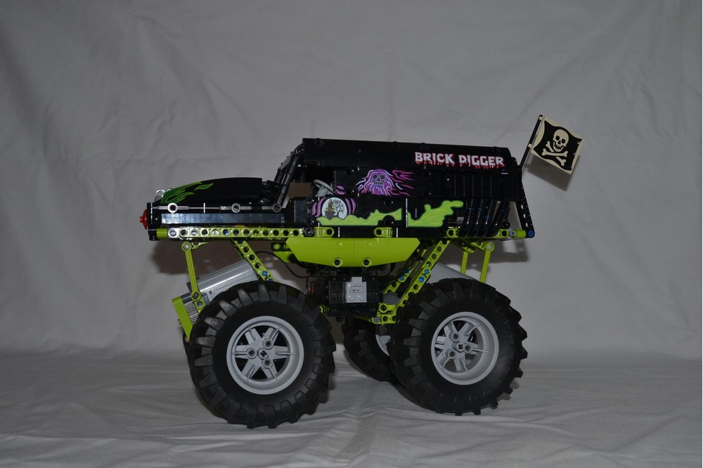 LEGO MOC Brick Digger - RC Technic GraveDigger by Technicalities by KK ...