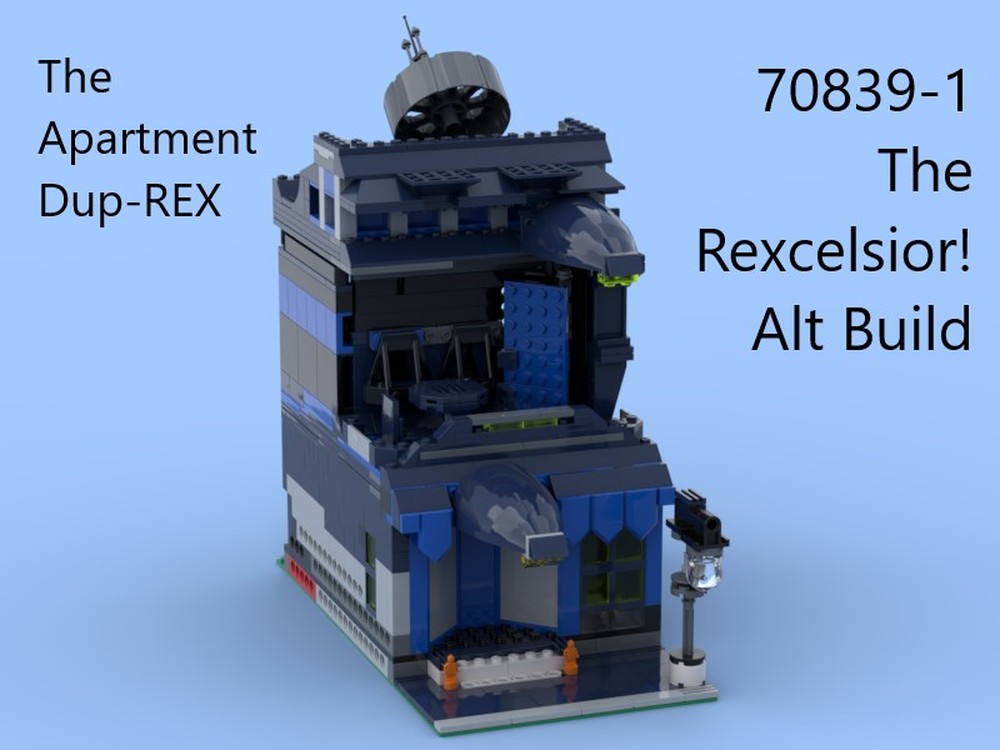 LEGO MOC The Apartment Dup-REX Modular by jaredhinton | Rebrickable ...