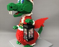 LEGO Set 3724-1 Lego Dragon (2001 Sculptures) | Rebrickable - Build ...