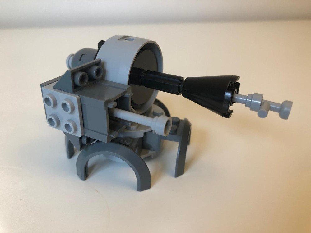 LEGO MOC Futuristic Guard Turret by DanimalsTcgYt | Rebrickable - Build ...