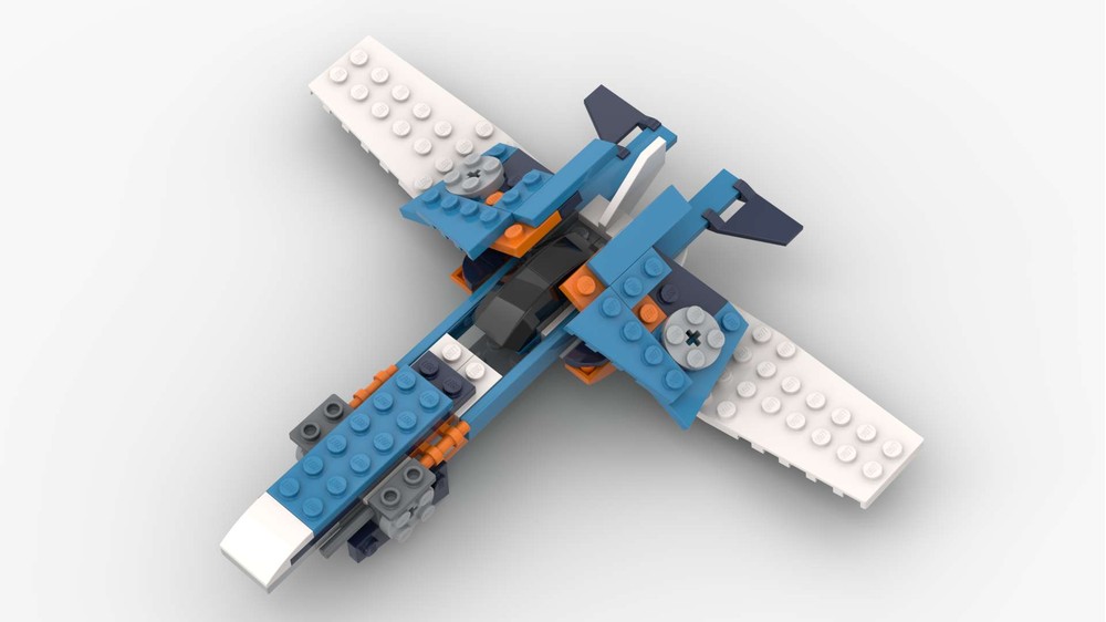 LEGO MOC 31099 Inverted Gull Wing Jet by cubeworrier | Rebrickable ...