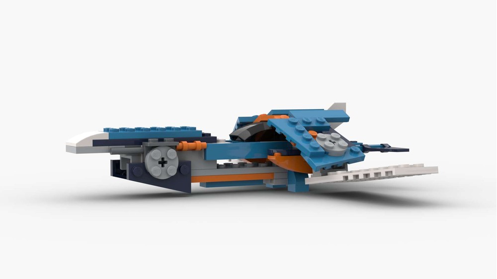 LEGO MOC 31099 Inverted Gull Wing Jet by cubeworrier | Rebrickable ...