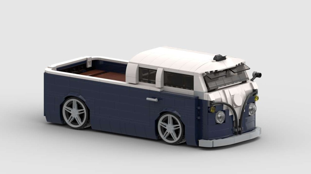 LEGO MOC Volkswagen Pick-Up by cardman6353 | Rebrickable - Build with LEGO