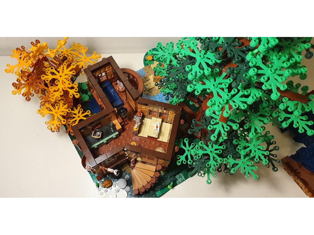 LEGO MOC Lake House by Gr33tje13 | Rebrickable - Build with LEGO