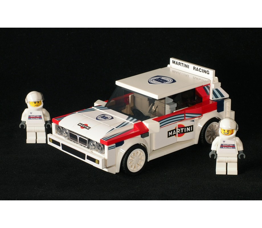 Lego Moc Lancia Delta Hf Integrale Martini Racing By Pandanbrick