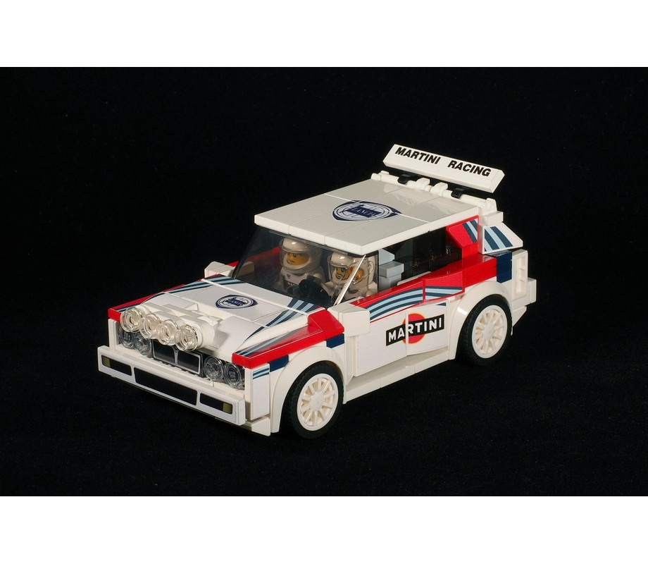 Lego Moc Lancia Delta Hf Integrale Martini Racing By Pandanbrick