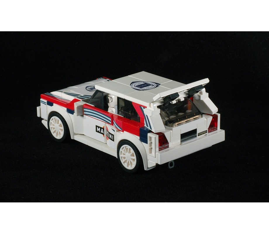Lego Moc Lancia Delta Hf Integrale Martini Racing By Pandanbrick