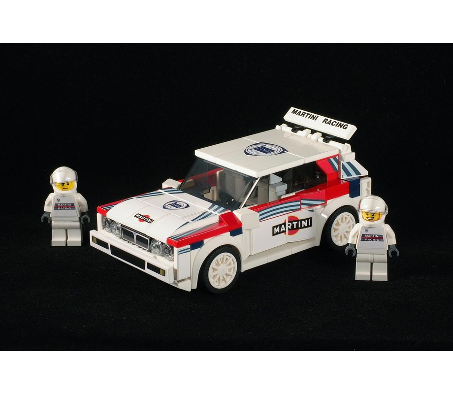 Lego Moc Lancia Delta Hf Integrale Martini Racing By Pandanbrick