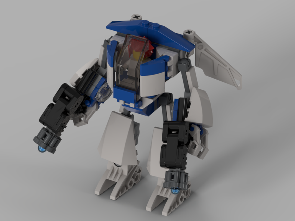 LEGO MOC-61133 Ha-Ya-To Mini Mech by BBRyuLvl3 | Rebrickable - Build ...