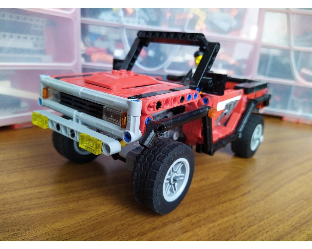 LEGO MOC Wind-up Flatout by xfeelgoodx | Rebrickable - Build with LEGO