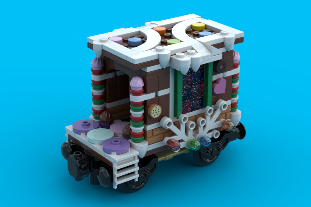 LEGO MOC Gingerbread Wagon for 10254-1 Winter Holiday Train by ...