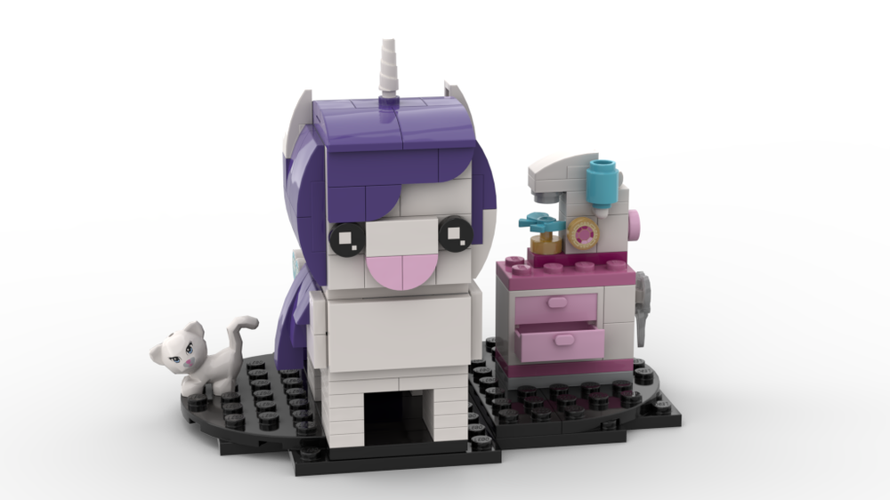 LEGO MOC My little pony Rarity by Lenarex | Rebrickable - Build with LEGO