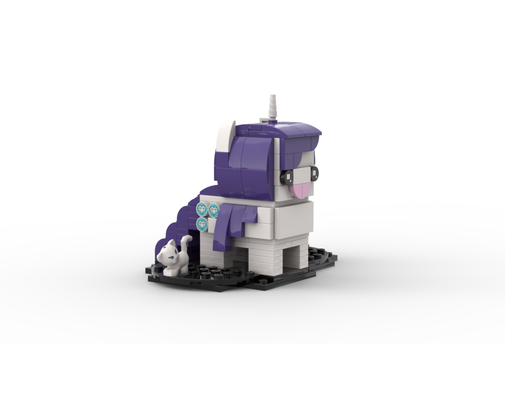 LEGO MOC My little pony Rarity by Lenarex | Rebrickable - Build with LEGO