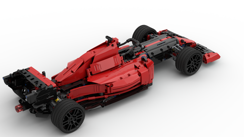 LEGO MOC 2021 F1 | Formula 1 racing car | 42125 B model by GeyserBricks ...