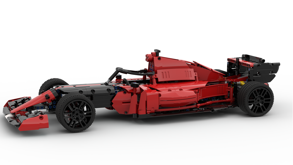 LEGO MOC 2021 F1 | Formula 1 racing car | 42125 B model by GeyserBricks ...