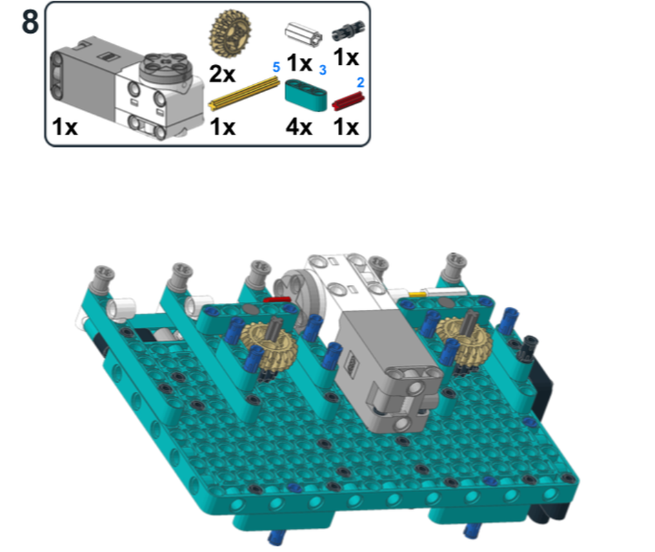 LEGO MOC Inventor Writer - based on one set 51515 Mindstorms Inventor ...