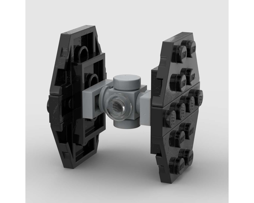 LEGO MOC Micro Build - Tie Fighter by ZeroFoxGiven | Rebrickable ...