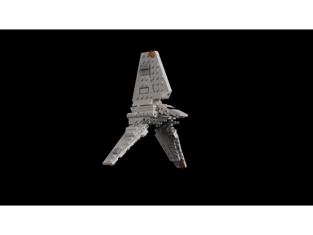 LEGO MOC Mini Size Imperial Shuttle Lambda Class T-4a by jellco ...