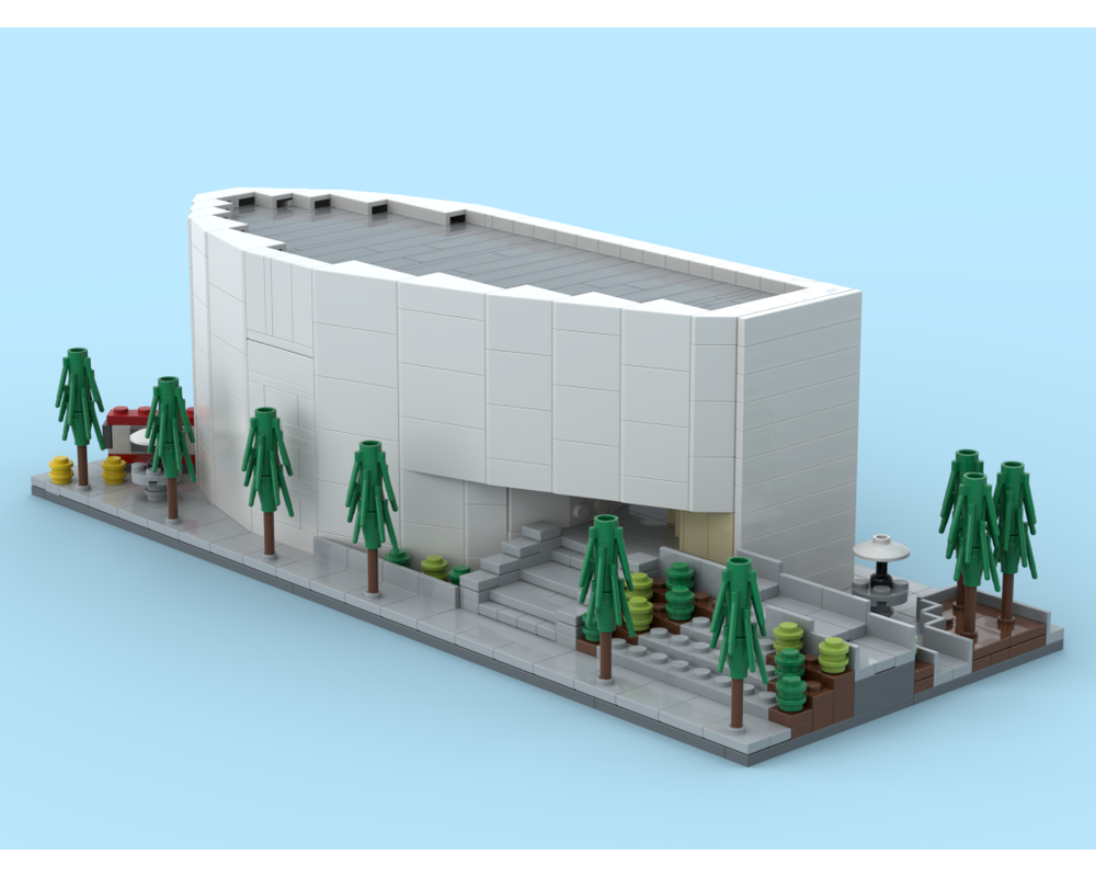 LEGO MOC Calgary's New Central Library by Ben_Stephenson | Rebrickable ...