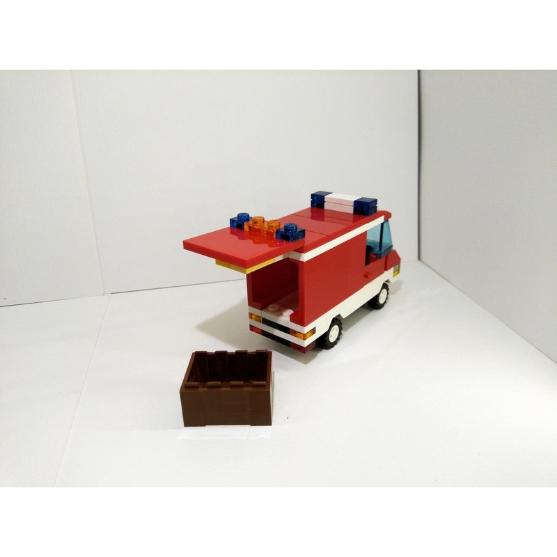 LEGO MOC Fire Utility Vehicle by SimComNet | Rebrickable - Build with LEGO