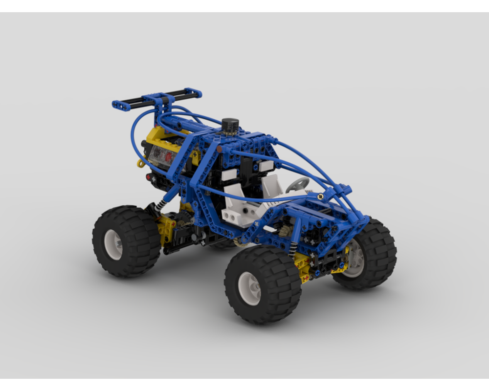 LEGO MOC LT 8437 Future Car MOD by @McCatty_TECH | Rebrickable - Build ...
