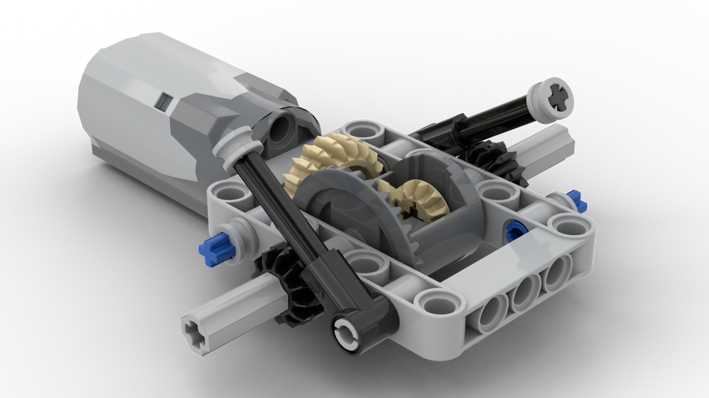 LEGO MOC Left-Right Gear v3 | Simplebutclever 14 by 2in1 | Rebrickable ...