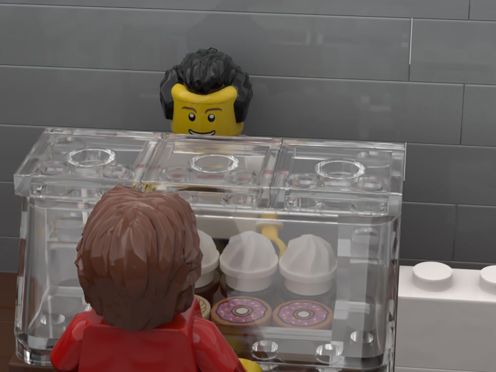 LEGO MOC Shopping center by moc.tigger | Rebrickable - Build with LEGO